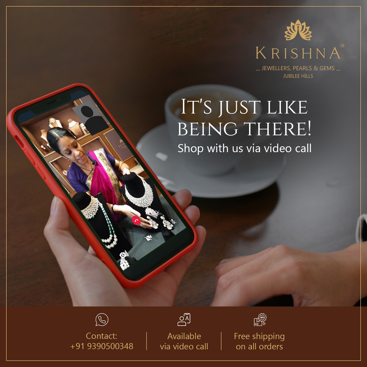 Jewellery Video Call Shopping - Krishna Jewellers Pearls and Gems Blog